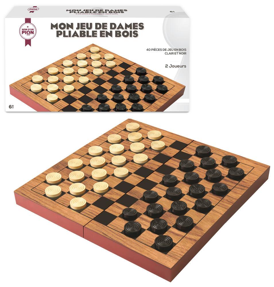 Jeux De Dame Jeu De Dames En Résine Fait Main Avec ♥ | Beebs