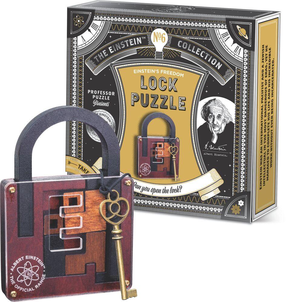 albert einstein padlock puzzle