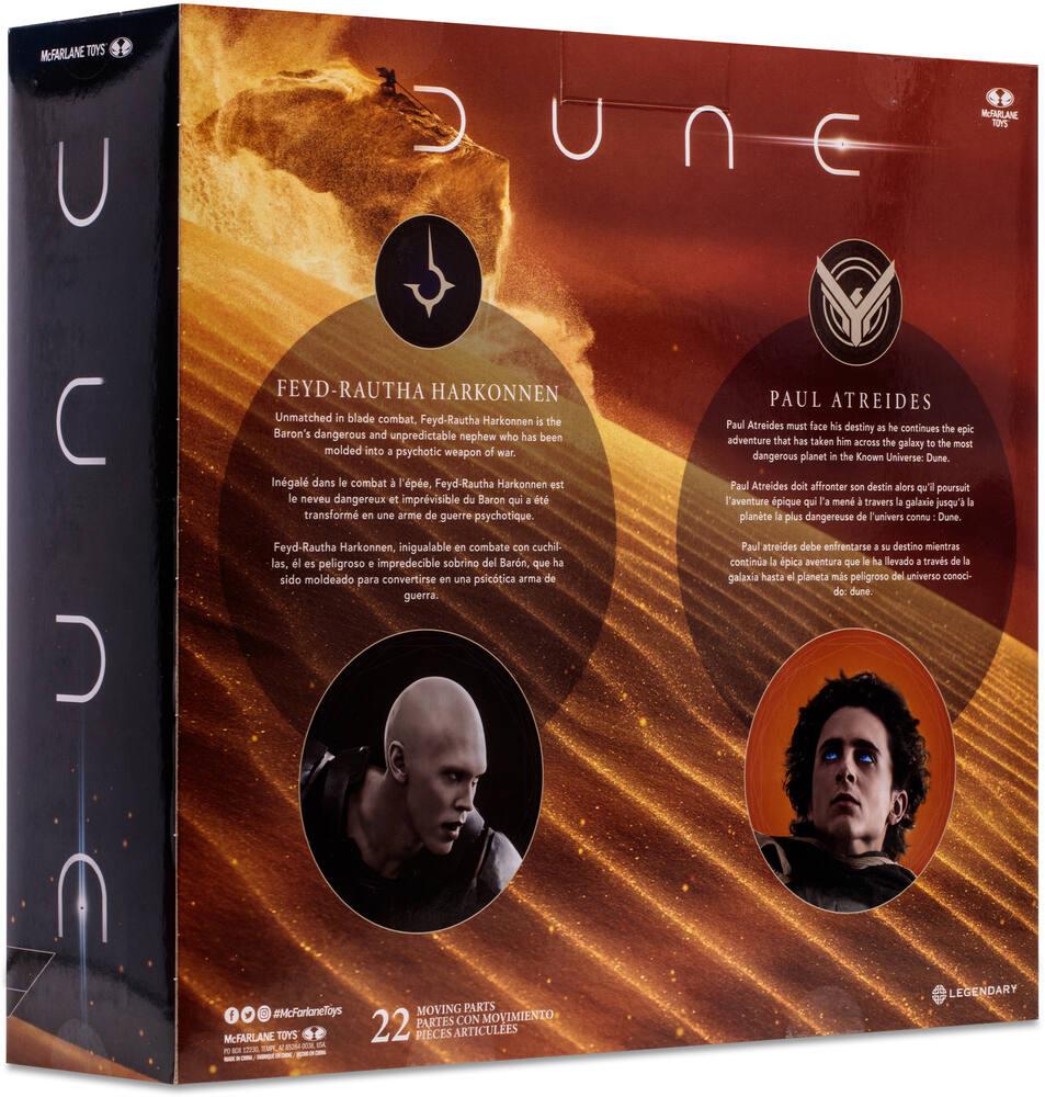 Dune 2 movie 2pack - feyd-rautha and paul battle figurine | figurines | jouéclub